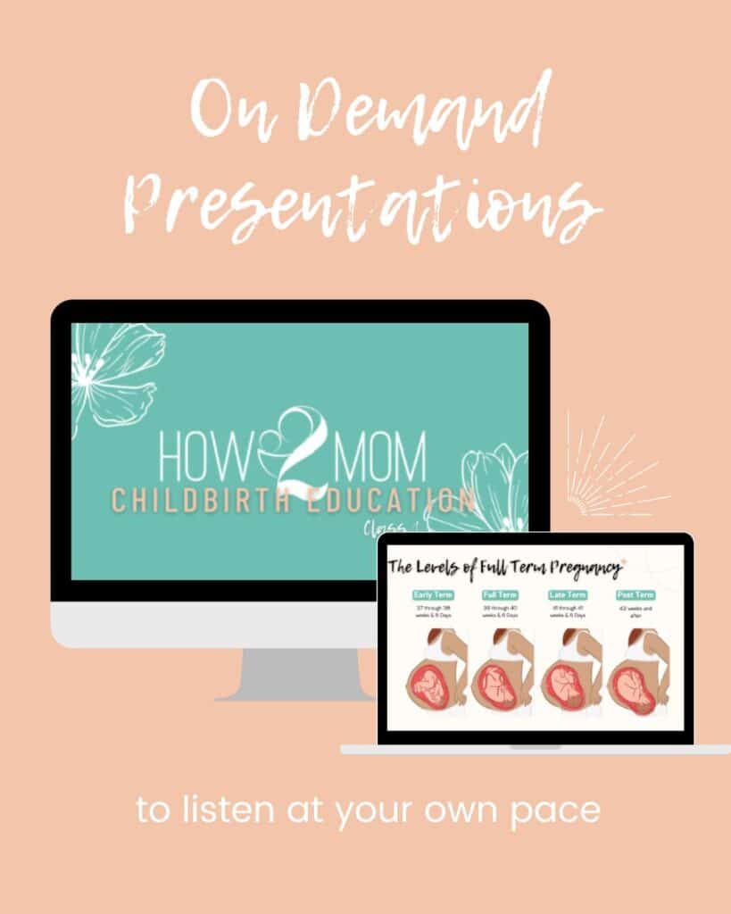 Childbirth Education Videos: On-Demand – How2Mom | Birth Support ...